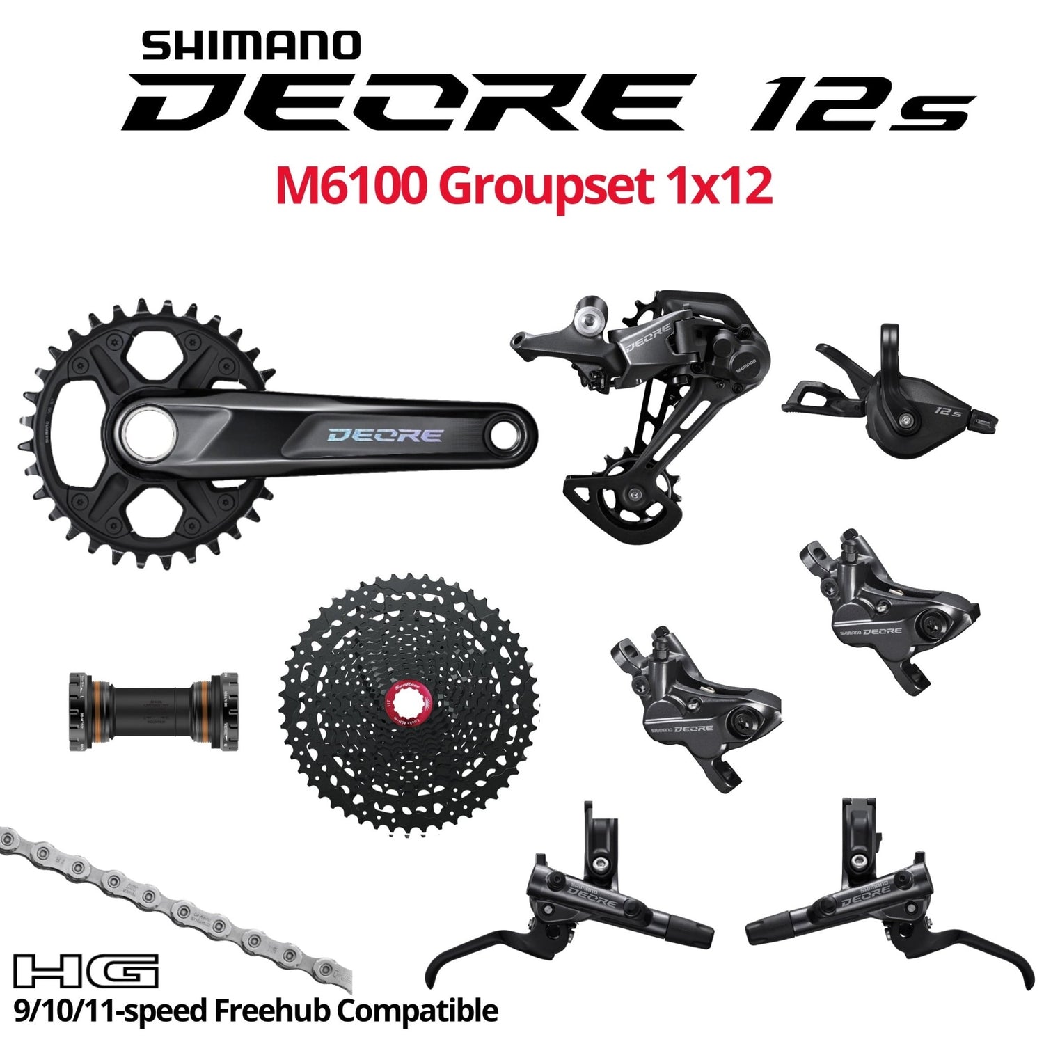 Groupset deore 11 speed store