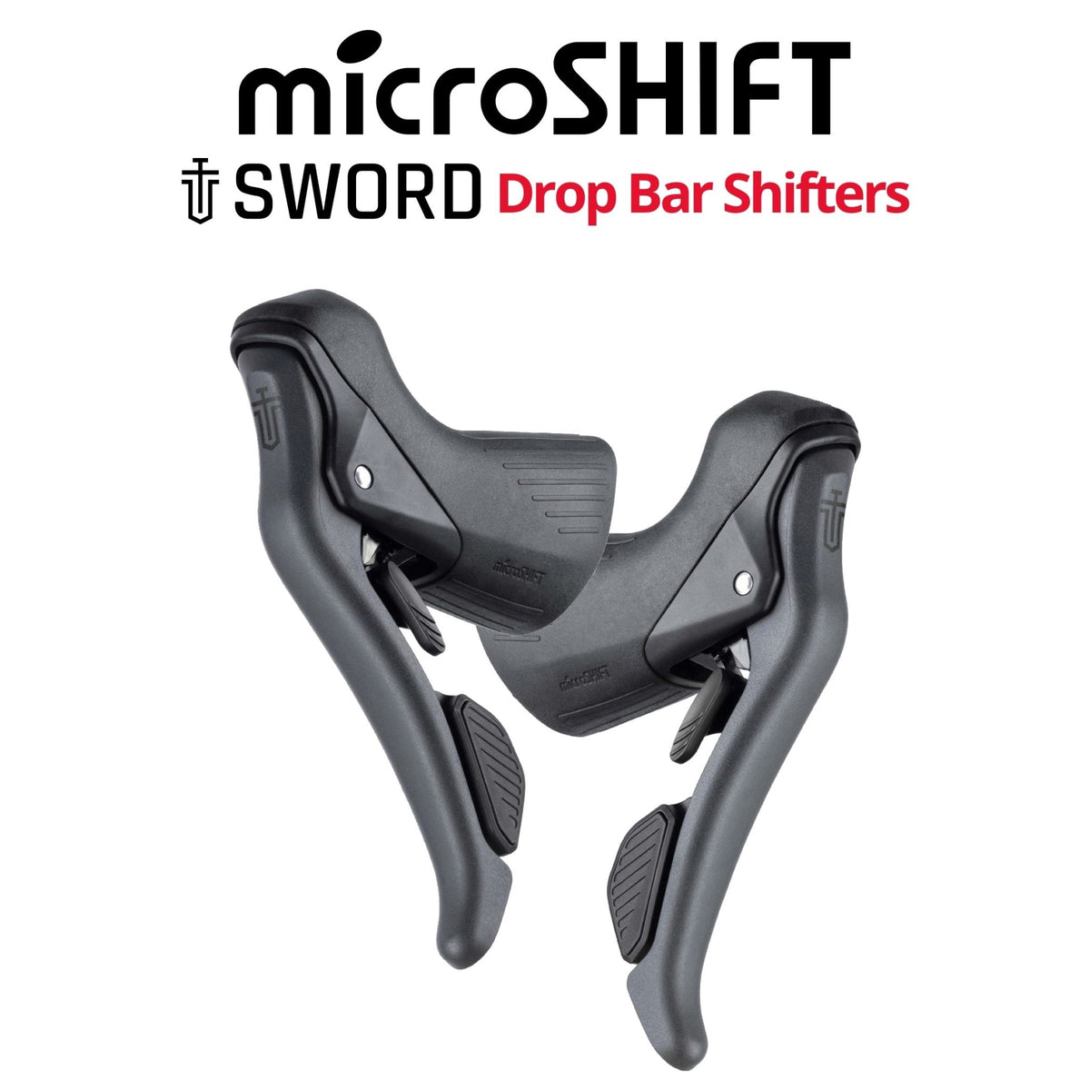 microSHIFT SWORD Drop Bar Shifters | Bikecomponents.ca