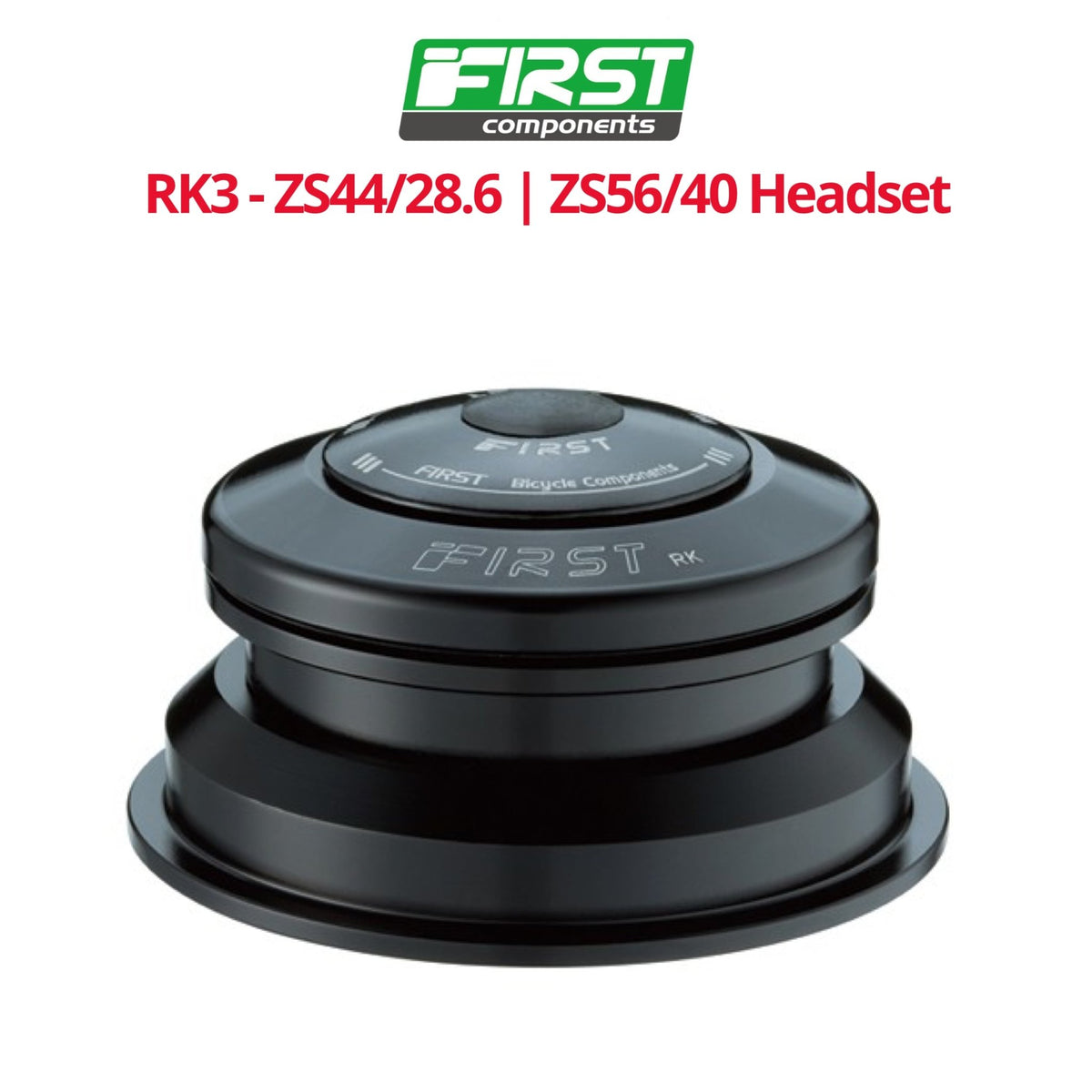 First Components RK3 - ZS44/56 Tapered Headset | Bikecomponents.ca