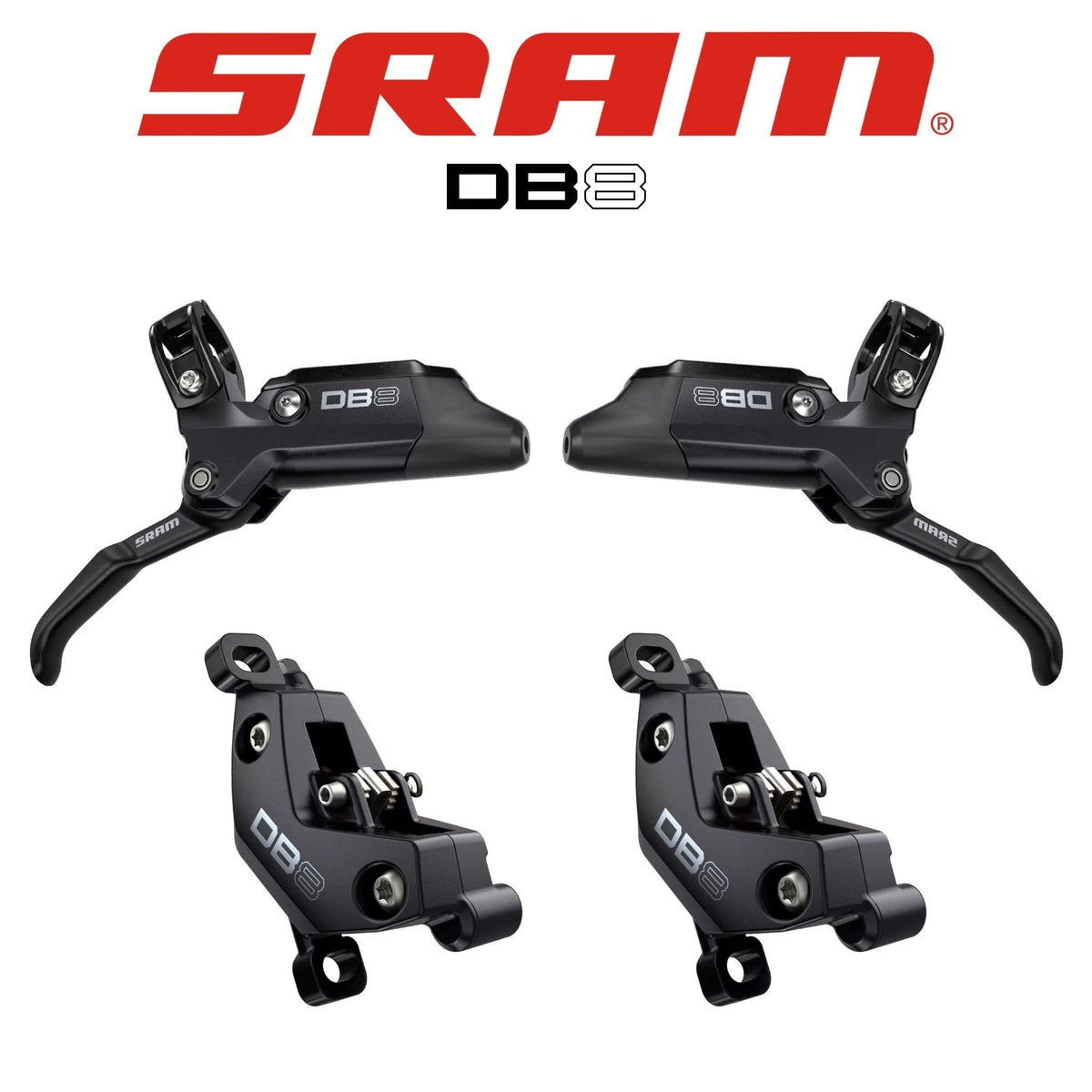 SRAM DB8 4-Piston Disc Brakes | Bikecomponents.ca