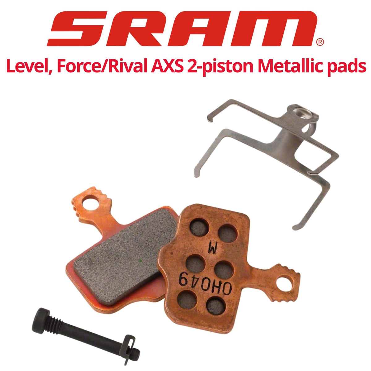 SRAM Level Stealth 2P, Level, Red/Force/Rival AXS, Elixir 2-Piston ...