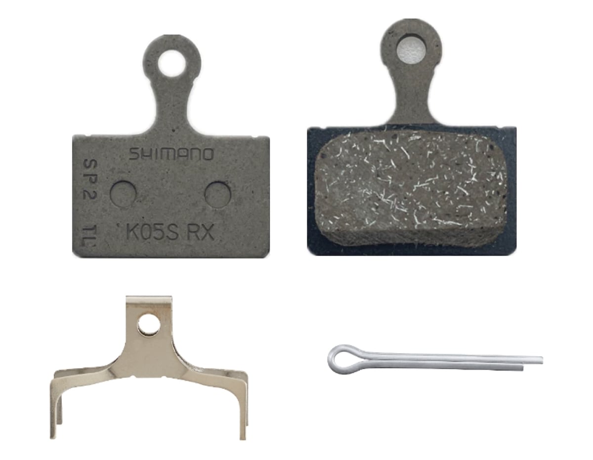 Shimano K05S-RX 2-Piston Resin pads | Bikecomponents.ca